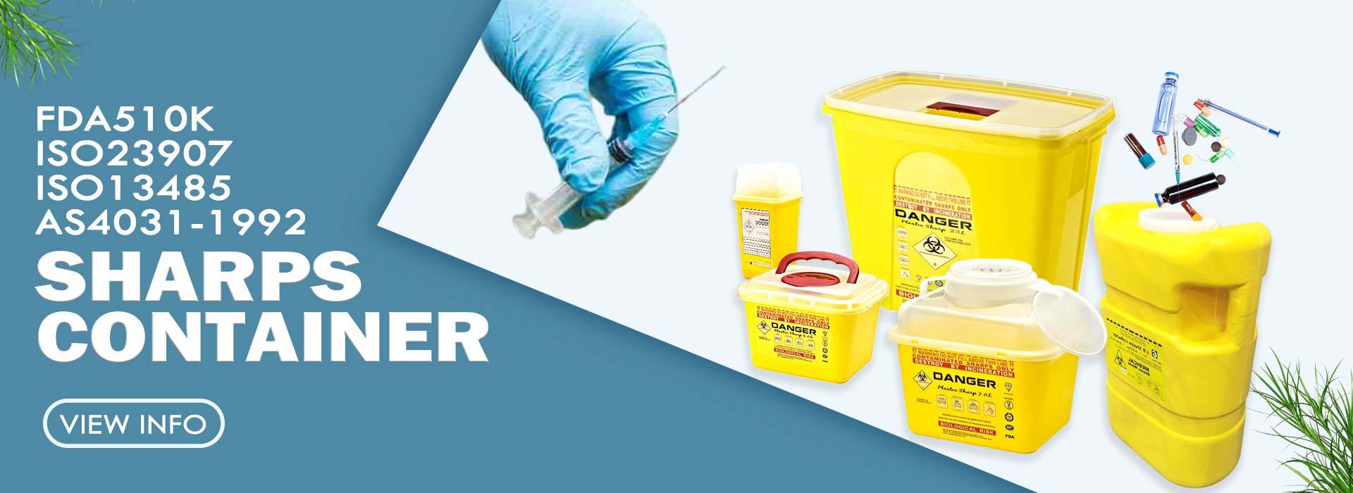 JNCMED Medical Sharps Container Supplier