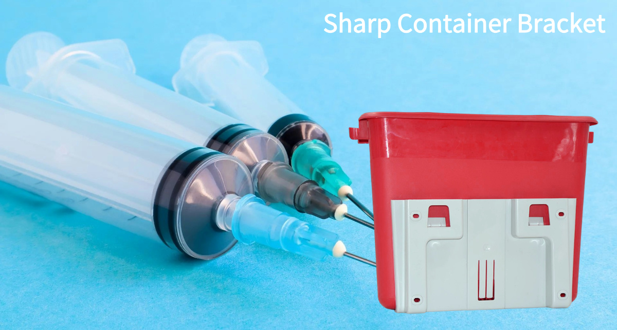 Sharp Container Bracket For 3 Gallon Sharps Container