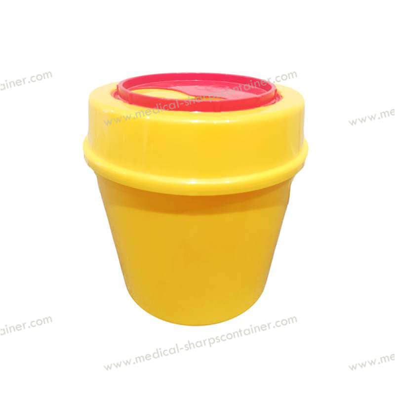 8L sharps disposable container