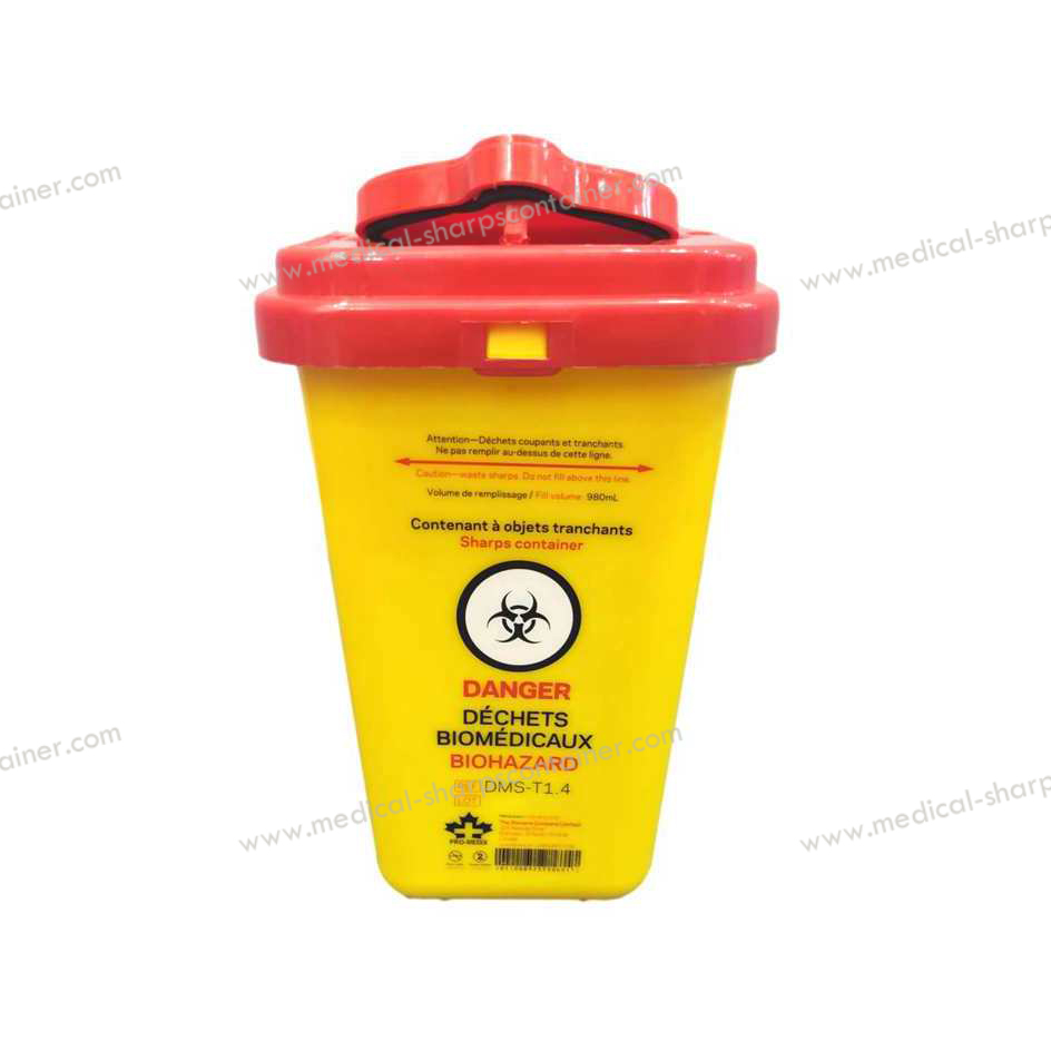 1.4L sharps container