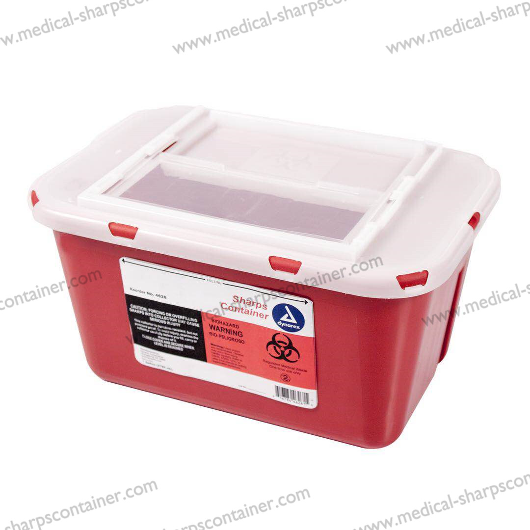 1 gallon 4L medical sharps container