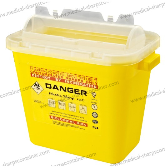 10L Medical Sharps Container