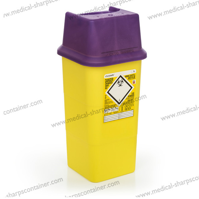 7L medical sharps container