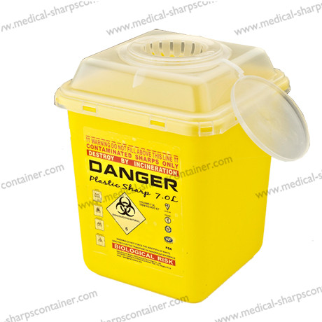 7L sharps container box