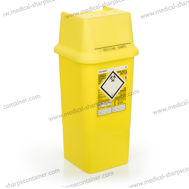 7L medical sharps container