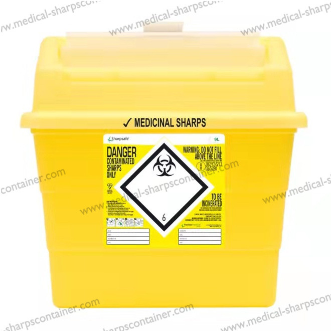 9L medical sharps container