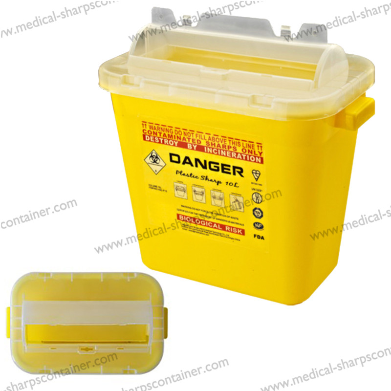 10L Medical Sharps Container
