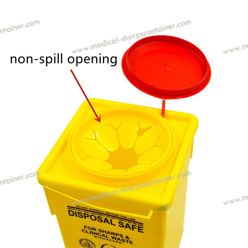 Medical Waste Disposal Container 1.7L
