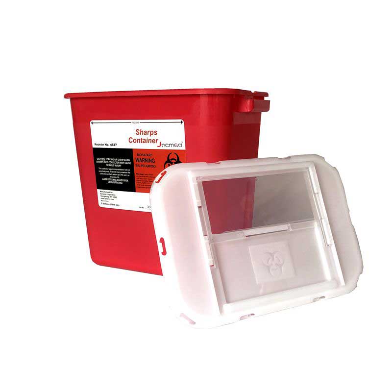 2 gallon 7.6L Sharps container