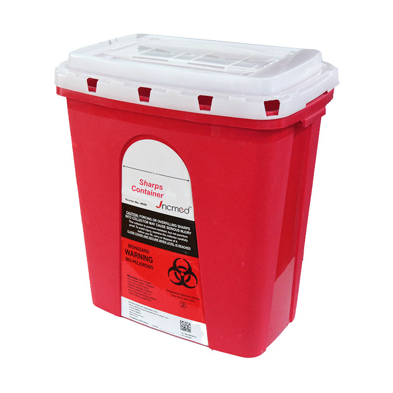 23L Sharps Disposable container 6 gallon biohazard sharp container