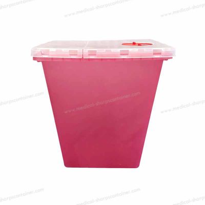 1.5L round medical sharps container