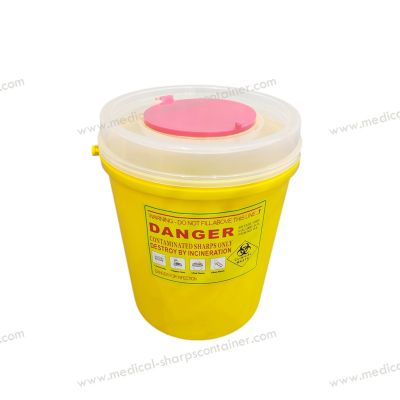 5L medical sharps container